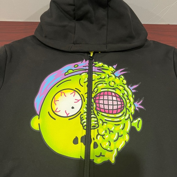 Puma | Shirts | Puma X Rick And Morty Hoodie 53798 0 Black | Poshmark